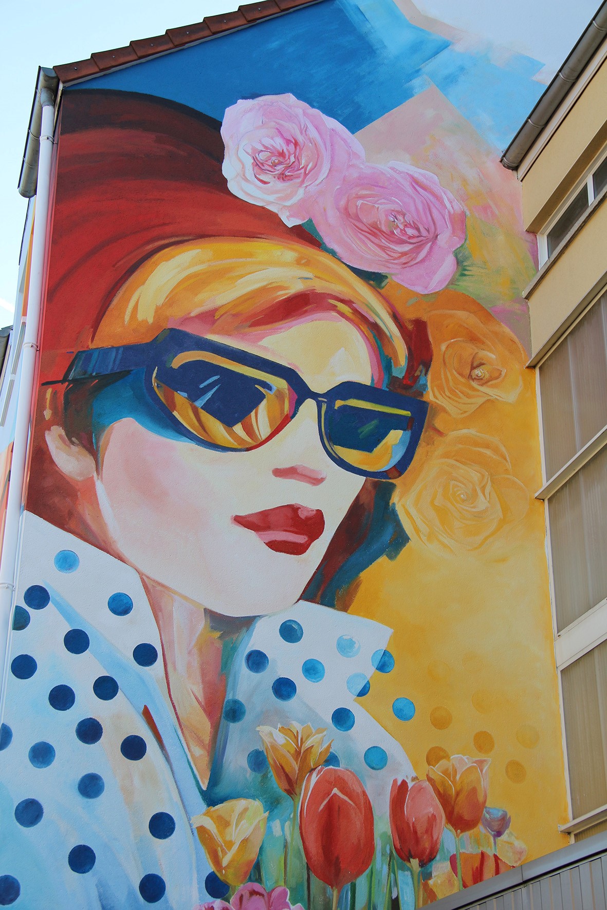 Fresque street-art - Le Creusot